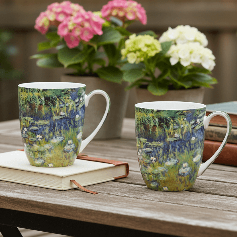 Latte Mug Collection (12.5 oz) | Fine Bone China | McIntosh Mugs US