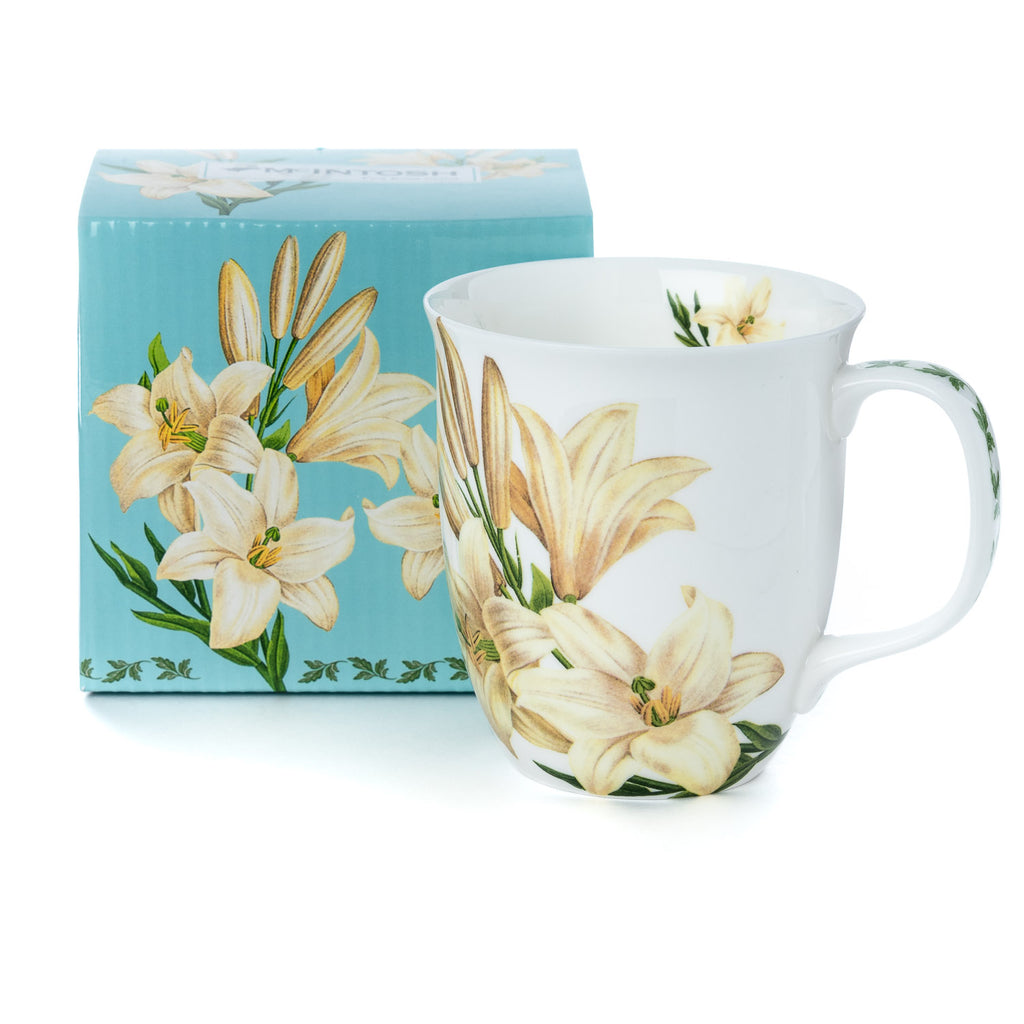 Botanical Flowers Lily Java Mug – McIntosh Mugs