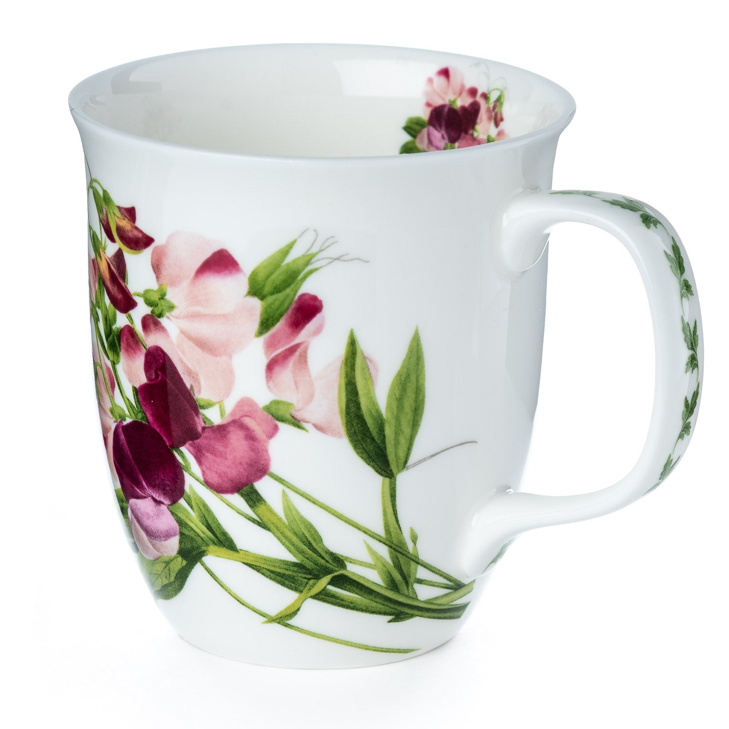 Botanical Flowers Pink Sweet Pea Java Mug – McIntosh Mugs
