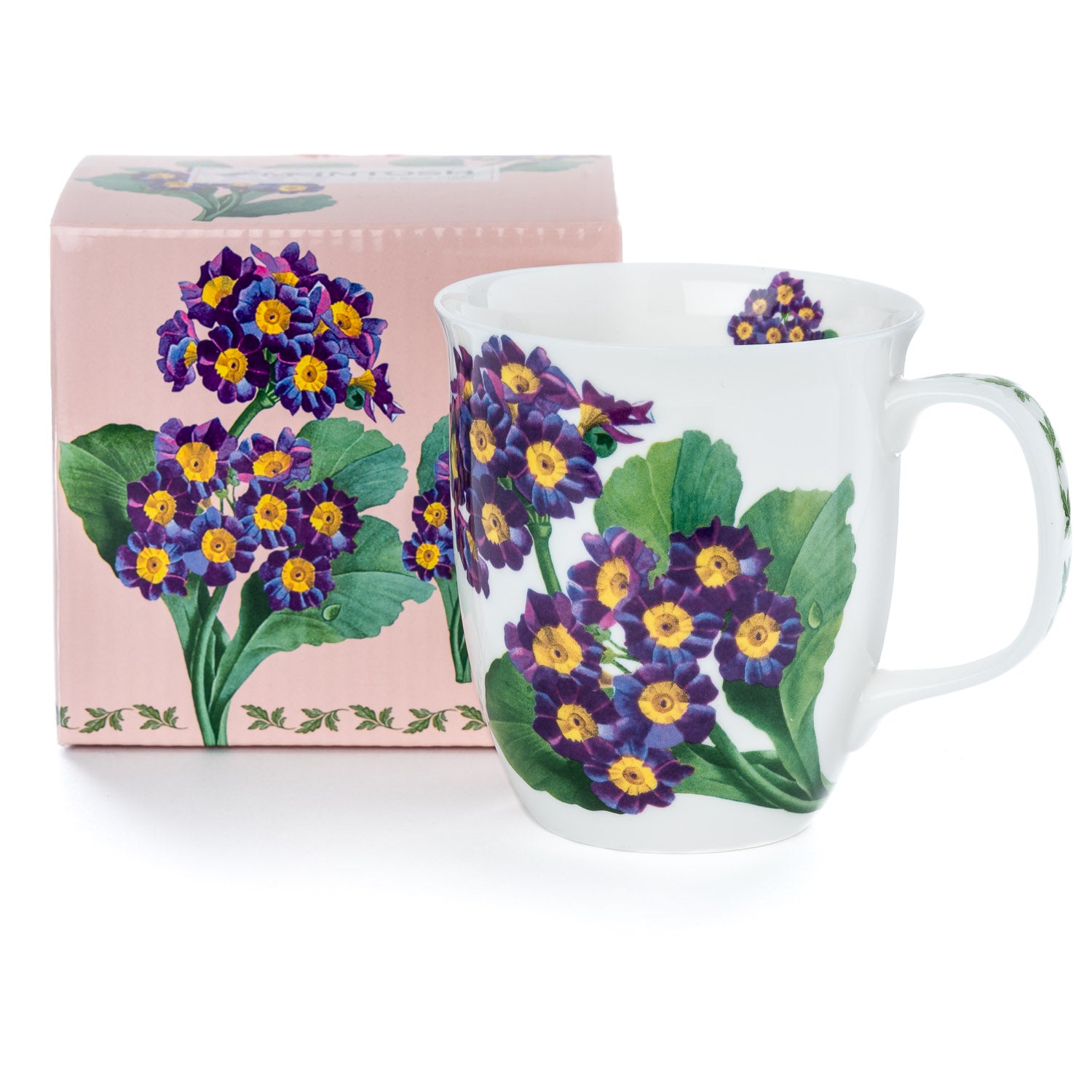 Botanical Flowers Purple Primrose Java Mug – McIntosh Mugs