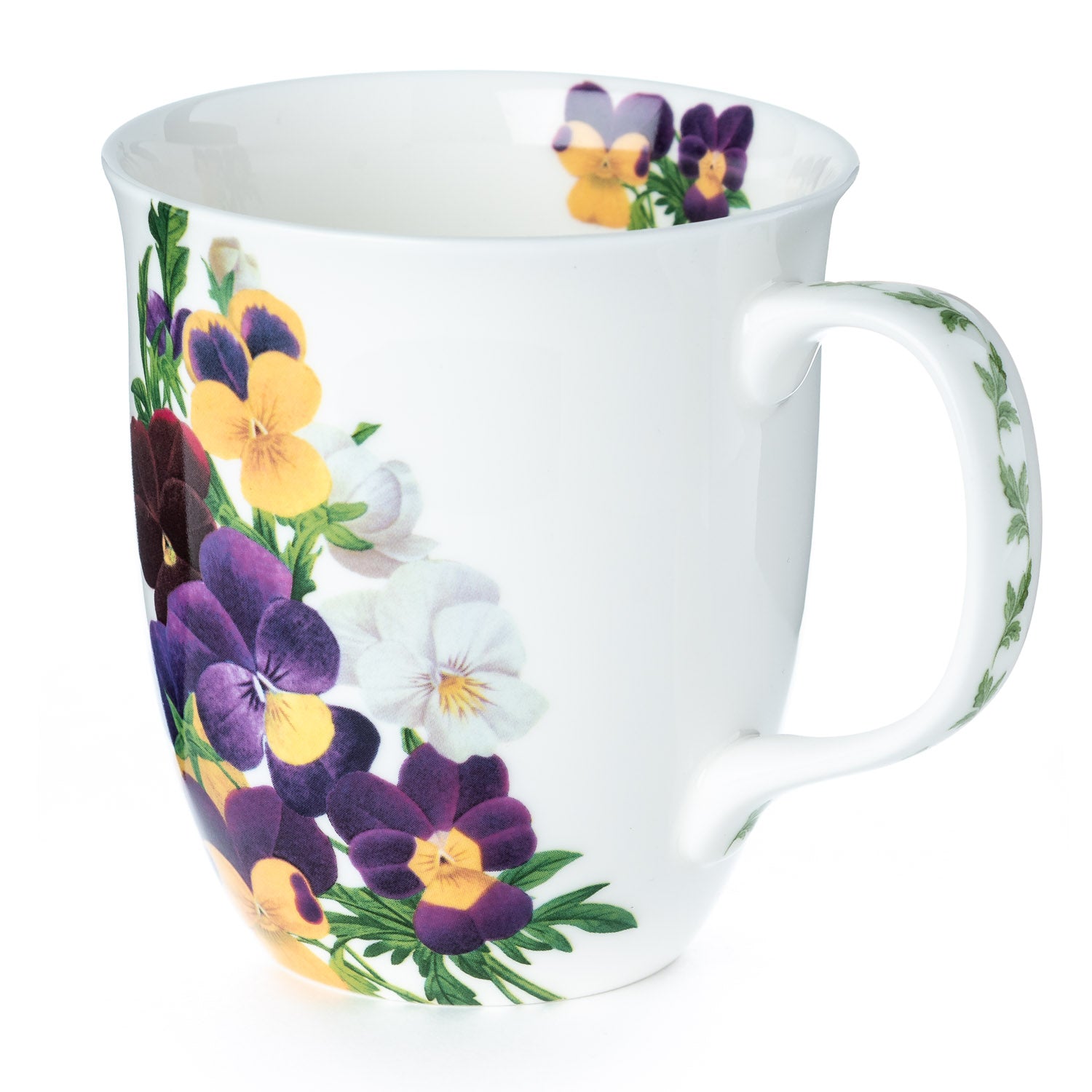 Botanical Flowers Viola Java Mug – McIntosh Mugs