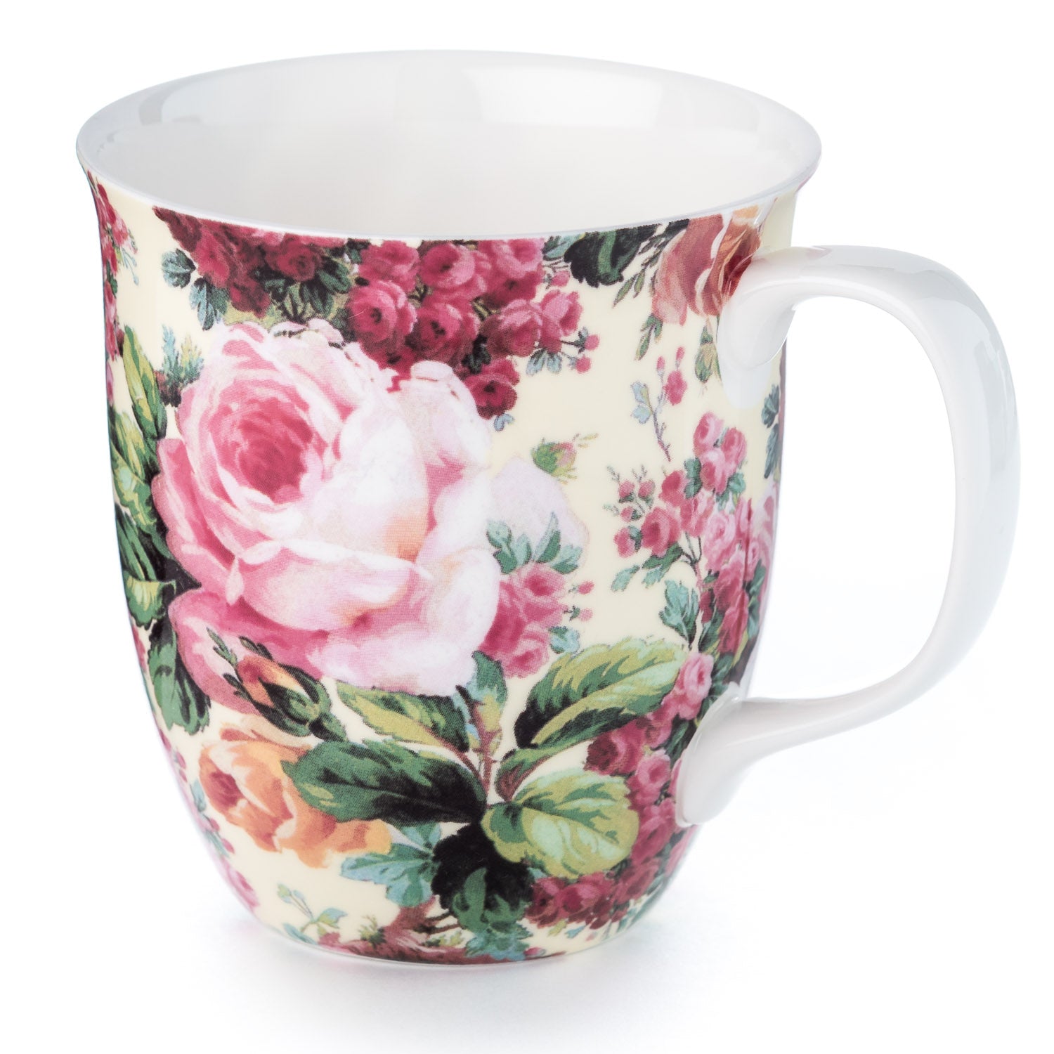 Chintz Rose Bouquet Java Mug – McIntosh Mugs