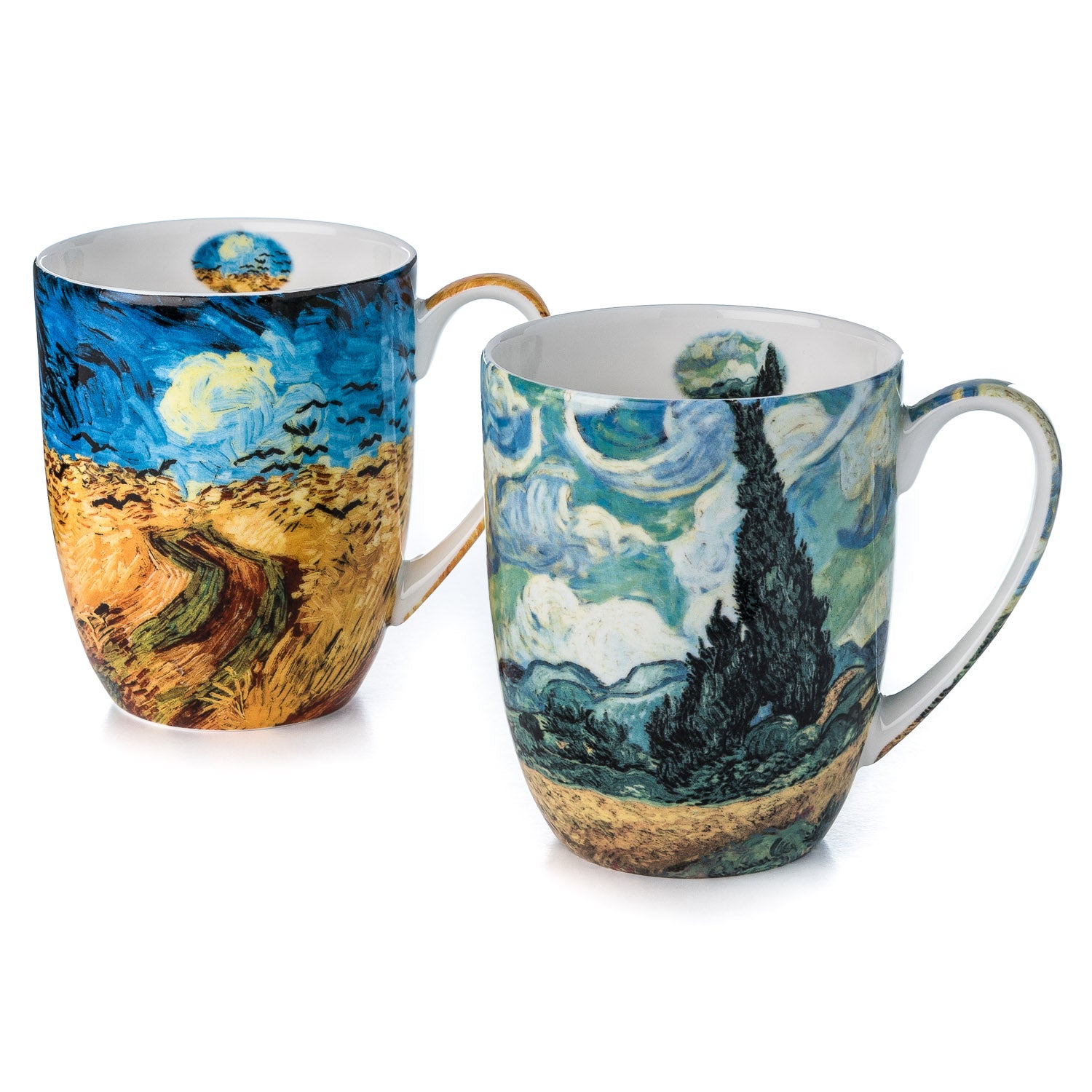 Van Gogh Wheatfields Mug Pair – McIntosh Mugs